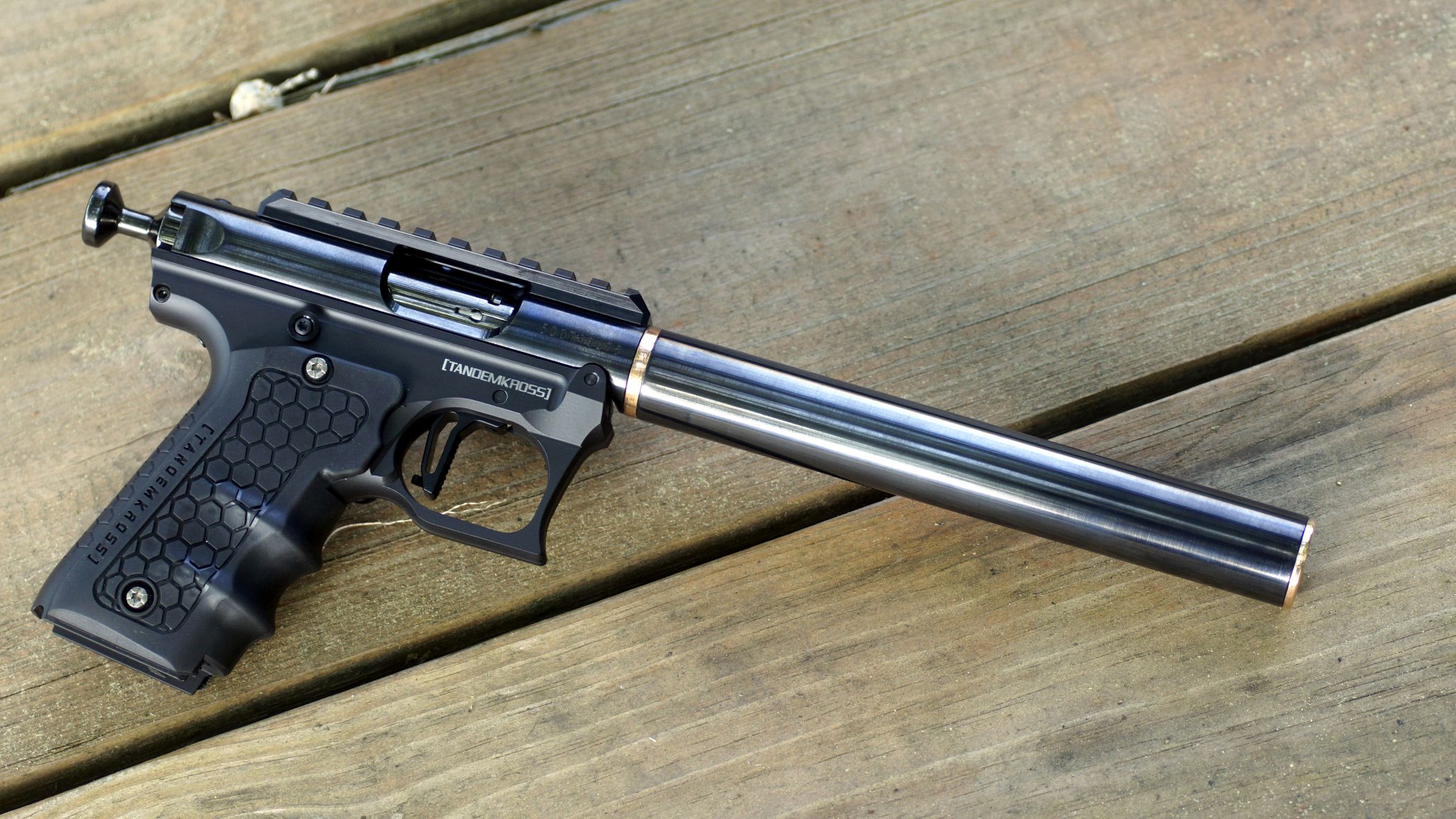 Ruger MK IV Pimp Gat Race Pistol With Integral Suppressor, NFA Item ...